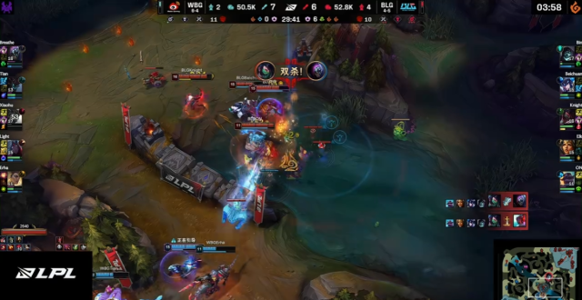 Knight完美8-0超神阿卡丽助BLG让一追二WBG！_腾讯新闻