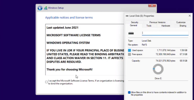 NTFS 即将老去，微软已悄然为 Win11 启用 ReFS 支持_腾讯新闻