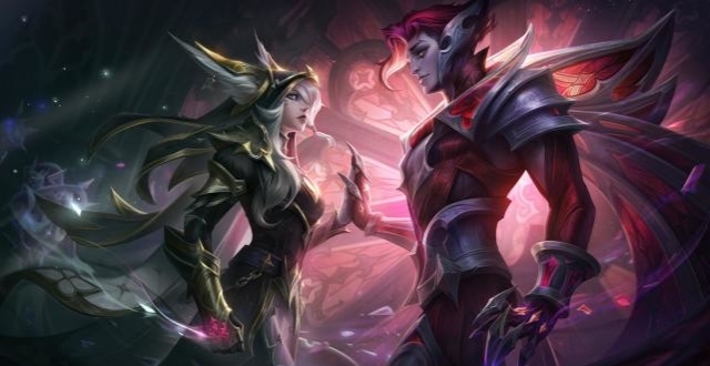 LOL新皮肤：锐雯女枪收获T2至臻，霞洛情侣上线，大虫子精神污染_腾讯新闻