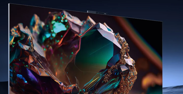 华为智慧屏 S5 海报曝光：144Hz 鸿鹄画质，明日开启预售_腾讯新闻