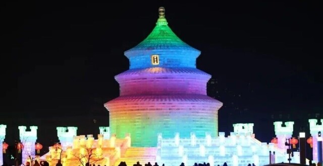 长春冰雕藏巧思！解锁冰雪里的城市密码_腾讯新闻