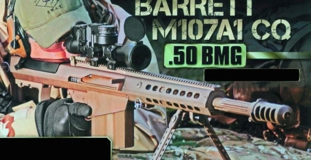 揭秘知名度超高的巴雷特M107狙击步枪结构以及工作原理！_腾讯新闻