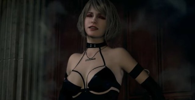 上PC可由不得你了！《生化4RE》阿什莉超性感服装MOD_腾讯新闻