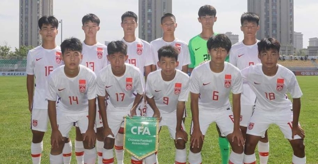 5-0，中国足球喜讯！U15进决赛，5场轰48球+丢1球，下场战日本队_腾讯新闻