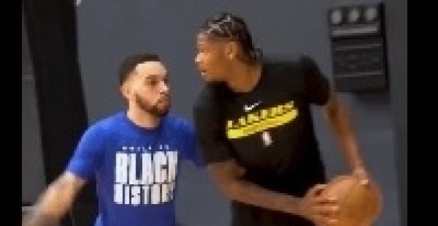 期待新赛季！湖人新援雷迪什参加训练赛 里突外投状态出色！_腾讯新闻