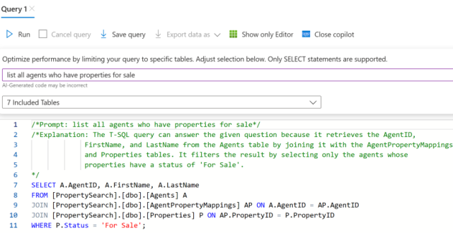Copilot for SQL Azure 开启内部预览_腾讯新闻