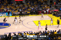 NBA季后赛：火箭93-104勇士G3丨关键时刻不手软 狄龙空位三分即刻展开回应再度反超_腾讯新闻