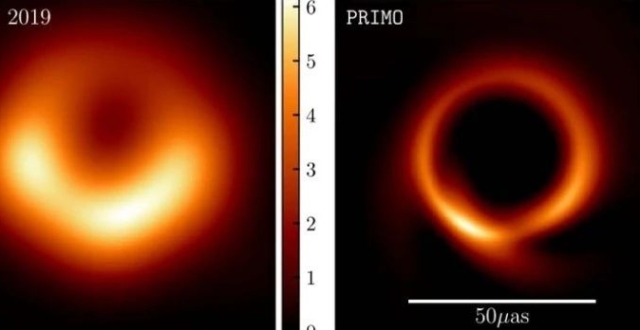 利用 PRIMO 重构 M87 黑洞图像，普林斯顿高等研究院成功将“甜甜圈”变身“金戒指”_腾讯新闻