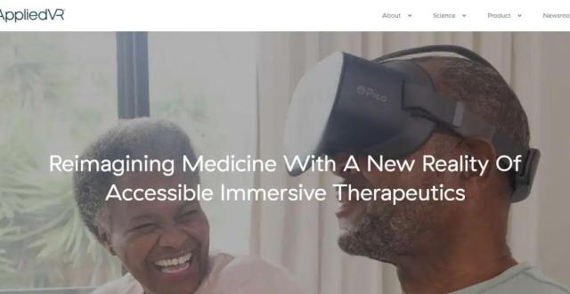 AppliedVR公布基于PICO头显XR医疗慢性疼痛临床效果_腾讯新闻