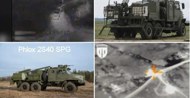 乌军使用无人机摧毁俄军新型2S40自行迫击炮：服役至今不到6个月_腾讯新闻