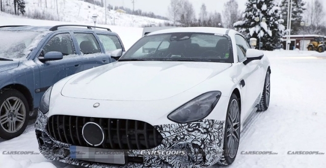 2.0T AMG？梅赛德斯-AMG GT 43冬测谍照曝光_腾讯新闻