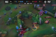 阿木木超远距离开团FLY击杀HLE野辅，英雄联盟S14瑞士轮精彩操作_腾讯新闻