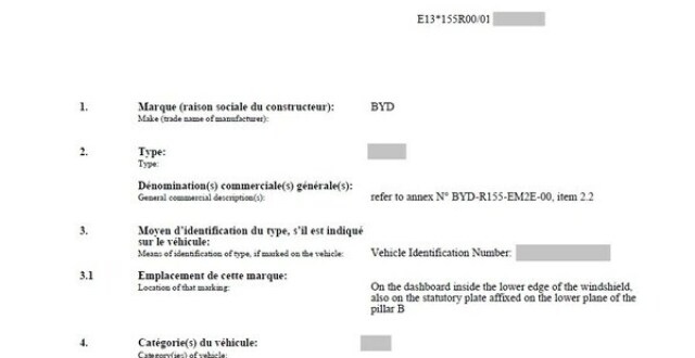 TÜV莱茵助力比亚迪汽车获国内首张SNCH UN-R155 VTA证书_腾讯新闻