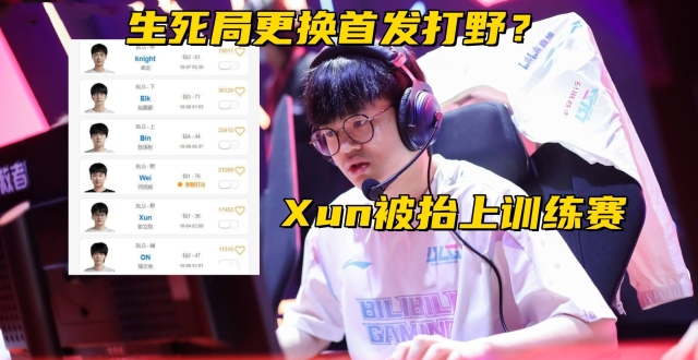 BLG生死局更换首发打野？Wei删除牛肉面微博，FNC因BP爆发内讧_腾讯新闻