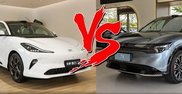 全新智己LS6对比极氪7X，售价接近，你选谁？_腾讯新闻