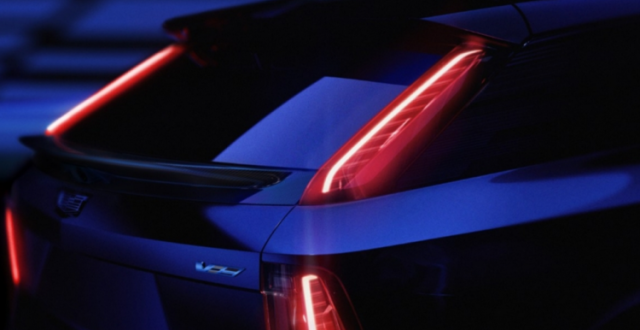 凯迪拉克首度曝光即将推出的高性能电动车型Optiq-V_腾讯新闻