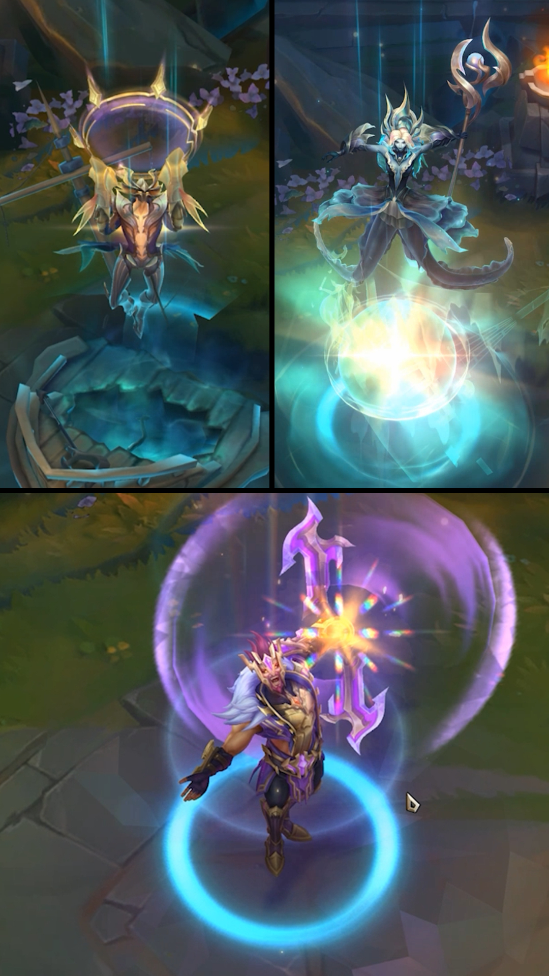 【英雄联盟】全新神话幻想&胜利诸神系列皮肤 PBE预览_腾讯新闻