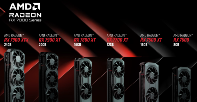 AMD Radeon RX 7600 XT 16 GB 显卡发布，售价329美元_腾讯新闻