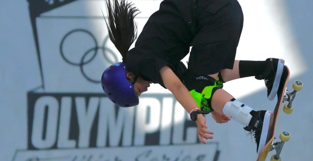 巴黎奥运资格赛上海首日：碗池中的精彩与失误_腾讯新闻