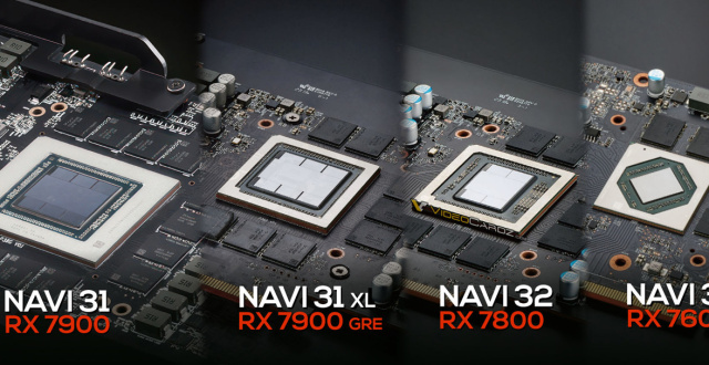 AMD Navi 3x 系列 GPU 全四款型号外观曝光_腾讯新闻