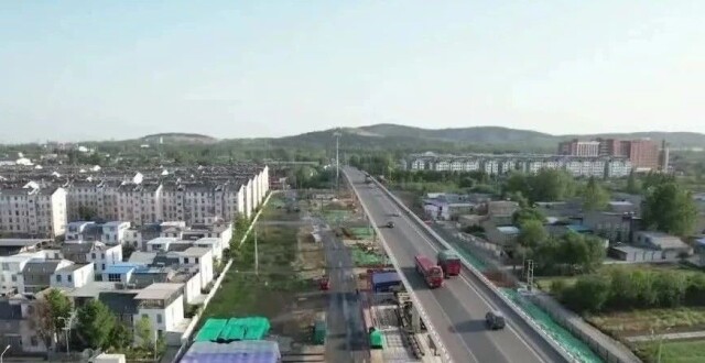 奋战不停歇，G206洛河至曹庵一级公路改扩建工程建设热火朝天_腾讯新闻