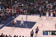 NBA季后赛：掘金vs快船G3丨火箭登又返场了！哈登火力全开连续拿下11分弹无虚发_腾讯新闻