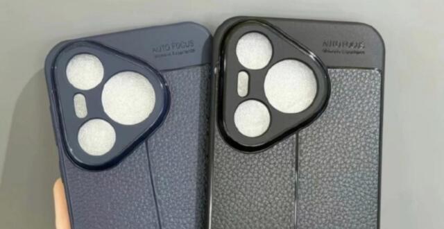 华为P70第三方保护壳曝光 坐实三角形高辨识度相机Deco_腾讯新闻