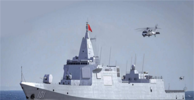 055最强“搭配”：中国超级舰载雷达，可探4500公里外导弹_腾讯新闻