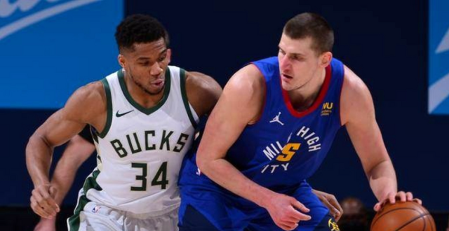 59分14板7助，37分18板15助，最强巨星之争，谁是联盟第一人？_腾讯新闻