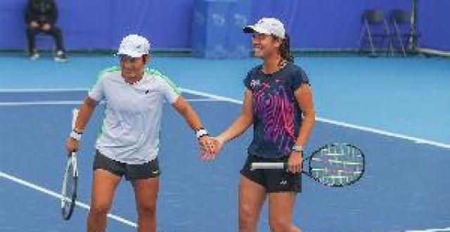 WTA1000多哈站女双决赛：蒋欣玗/吴芳娴0-2不敌对手，收获亚军_腾讯新闻