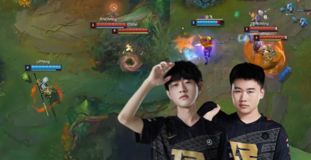RNG完虐UP，“究极四保一”来了，Ning王白蹲1 分钟，小明笑崩了_腾讯新闻