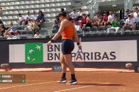 WTA1000罗马站1/16决赛：莱巴金娜vs安德莱斯库丨进入状态更快！安德莱斯库抢二发侧身正拍直线得分_腾讯新闻