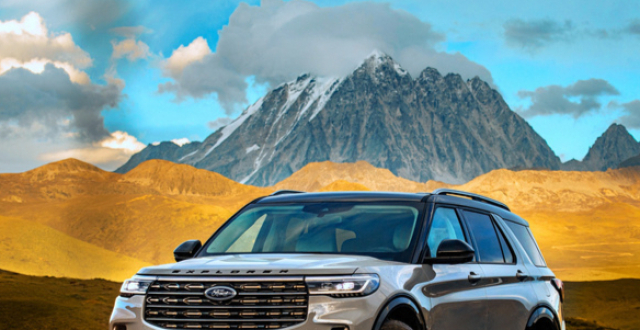 纵置后驱+10AT，6座大SUV！福特探险者赤金版售38.98万元_腾讯新闻