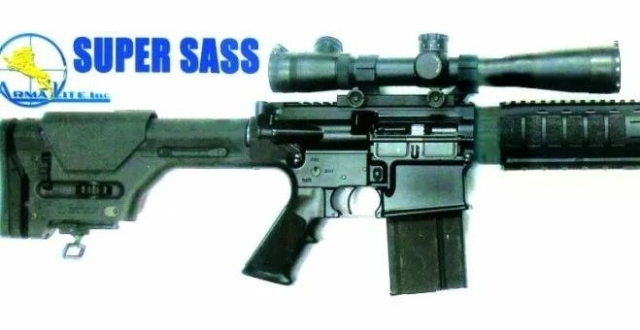 M16系列爆改半自动狙击枪？——阿玛莱特AR10超级SASS狙击步枪_腾讯新闻