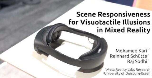 Meta基于HoloLens实现MR虚拟化操控交互真实物体对象_腾讯新闻