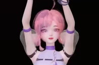 AI虚拟歌手LUYA表演《铠甲》，动感十足的节拍，瞬间燃爆舞台_腾讯新闻