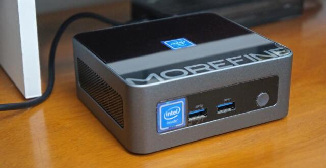 高颜值高配置的金属小钢炮，N100迷你主机MOREFINE摩方M9简评_腾讯新闻
