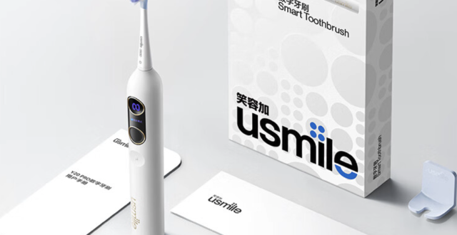 usmile 笑容加数字牙刷Y20 Pro预约：骨传导提醒，升级双屏双按键_腾讯新闻