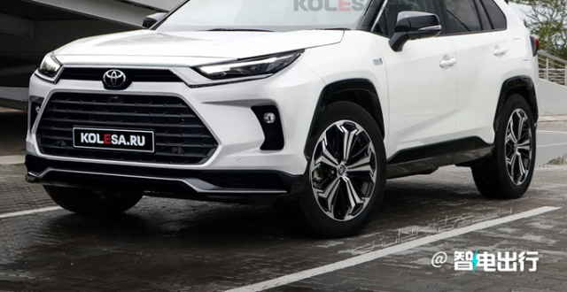 丰田全新一代RAV4曝光！外观酷似汉兰达，升级凯美瑞同款内饰_腾讯新闻