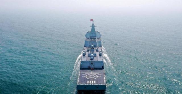 为何有人认为055驱逐舰诞生太晚？10年研发，让052D占了先机？_腾讯新闻