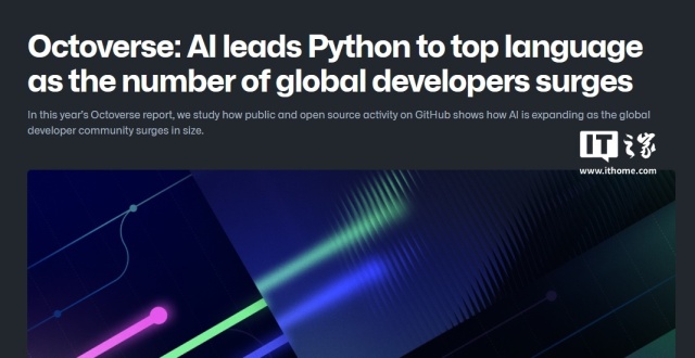 Python 成 GitHub 最受欢迎编程语言，AI 成主要推动力_腾讯新闻