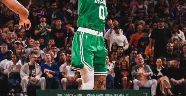 NBA｜凯尔特人115-93大胜尼克斯，系列赛追至1-2，双探花41+15+12，普理查德23分_腾讯新闻