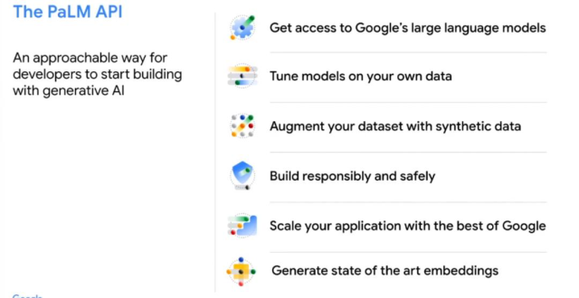 再度落后OpenAI！谷歌推出PaLM API接口，但没公布价格｜Chat AI_腾讯新闻