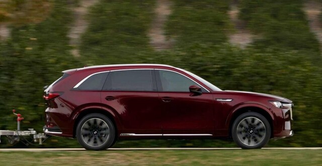 汉兰达迎劲敌？全新马自达CX-90海外发布，搭3.3T+8AT_腾讯新闻