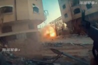 信息化巷战！哈马斯火箭筒依旧发挥稳定，无人机侦察目标+确认战果_腾讯新闻