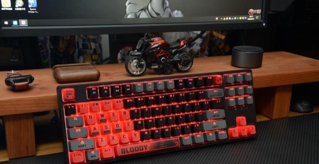 花一把的钱体验三把的手感，血手幽灵T87 LT变速光轴机械键盘开箱_腾讯新闻