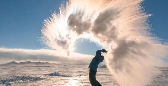 预计辽宁将出现-33℃低温，泼水成冰的寒冷来了！_腾讯新闻