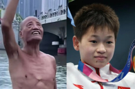 比全红婵差远了，水花堪比菲律宾炸鱼队，为何天津大爷跳水火出圈了？_腾讯新闻