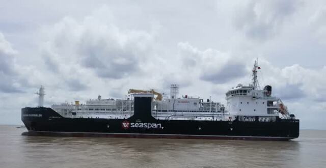 “南通造”7600方LNG加注船首制船顺利交付启航_腾讯新闻