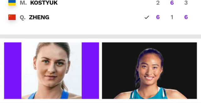 WTA1000蒙特利尔站首轮 郑钦文迎北美赛季首胜_腾讯新闻